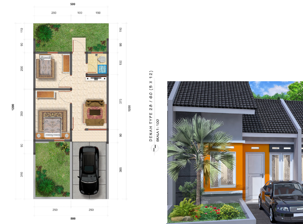 Puri Arraya Tahap 2 Cicadas - Tipe 28/60 - Delta Property